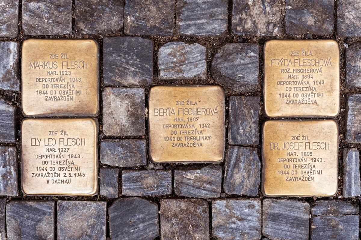 Stolpersteine: Stumbling Stones – Small but Powerful Memorials | Prague ...